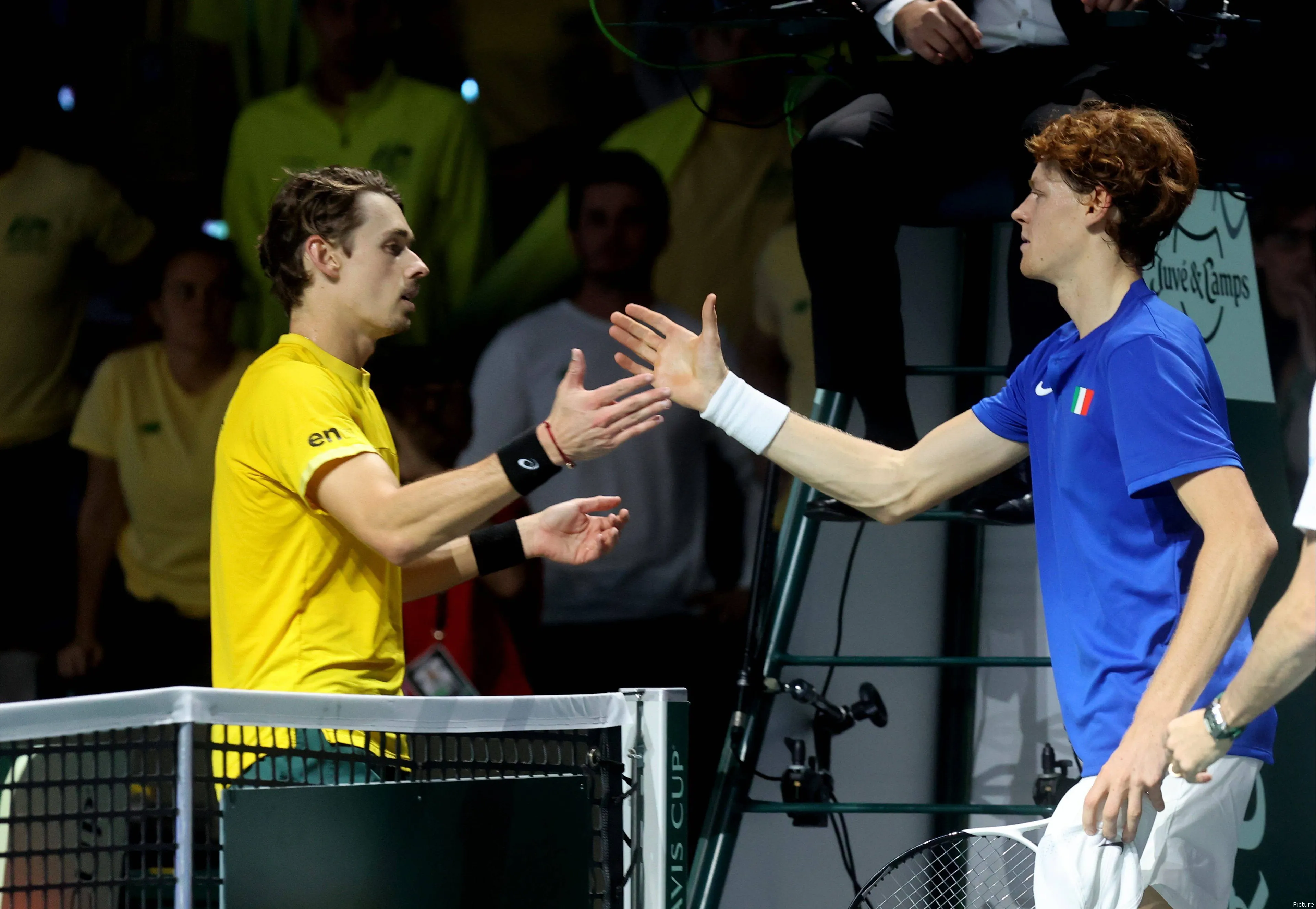 Jannik Sinner domina a Alex de Miñaur en su presentación en las ATP Finals de Turin